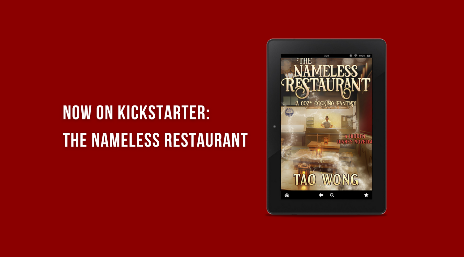 Now on Kickstarter: The Nameless Restaurant – Starlit Publishing